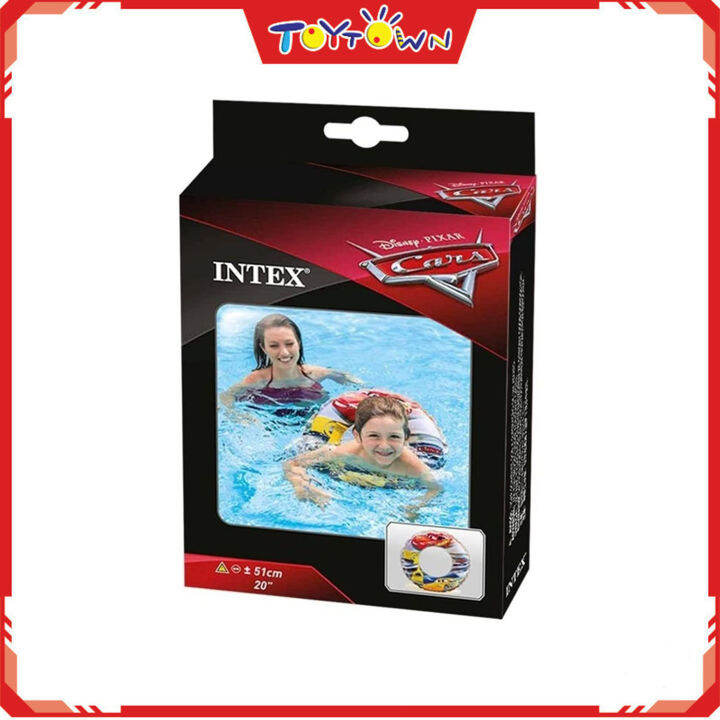 Intex® - Disney Cars Swim Ring ( 51cm | 20" inch ) | Lazada PH