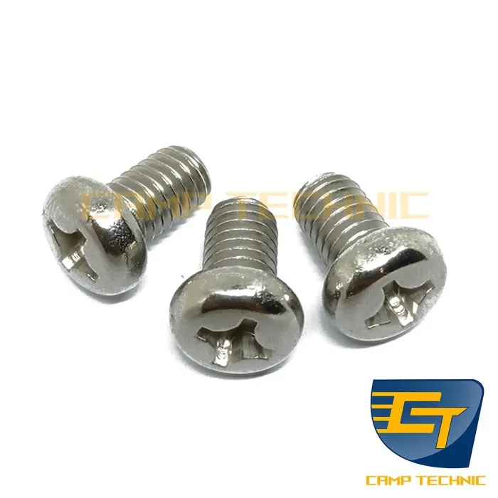 100 PCS BAUT M3 PARTIAL DRAT 3 MM PITCH 0.5 MM BESI GALVANIS JP-M3 ...