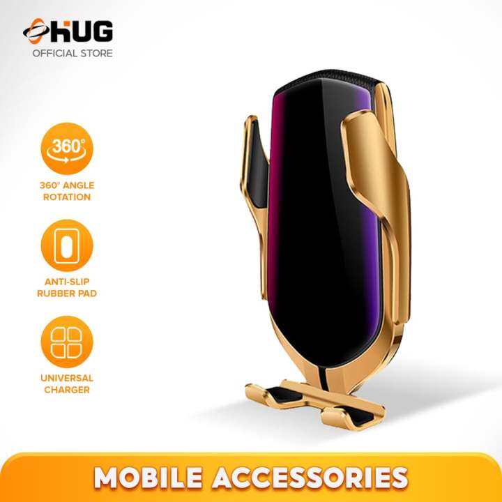 HUG R1 Wireless Fast Charging Infrared Sensor Induction Mobile Smart ...