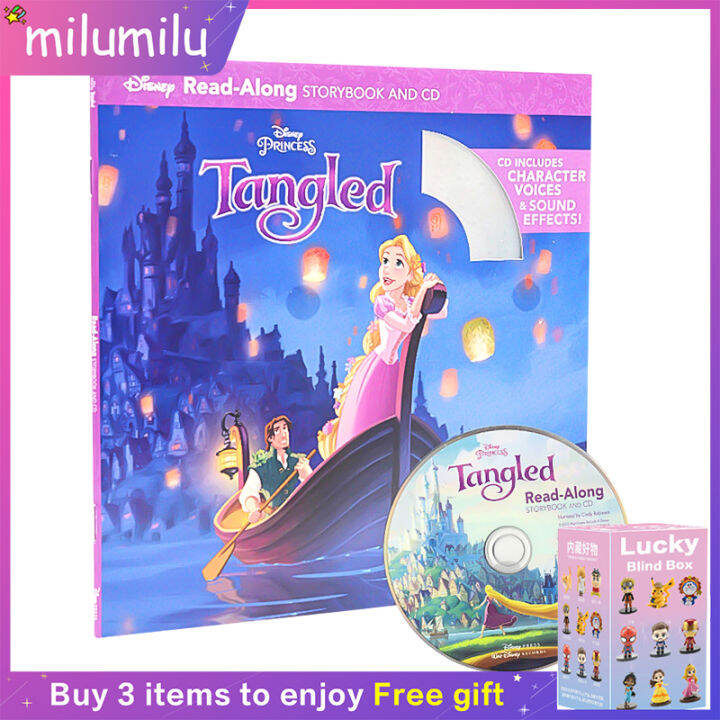 เจ้าหญิงดิสนีย์ Tangled CD อ่านหนังสือสำหรับเด็ก | Lazada.co.th