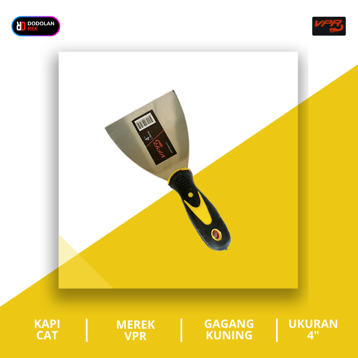 Kapi Cat Wall Scrapper Gagang Karet VPR 4 Inch - Harga Per Biji ...