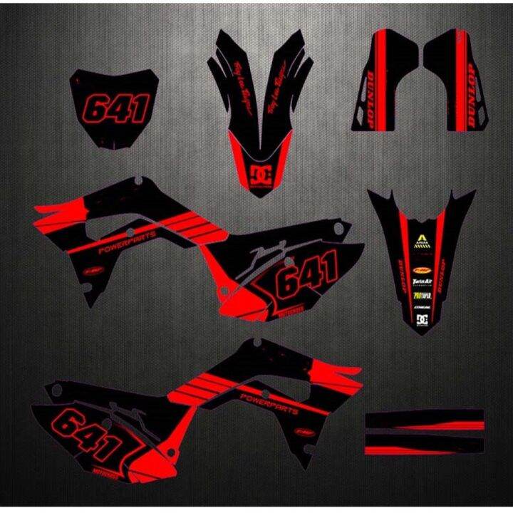 Graphics Honda Crf 300l 2022 Honda Crf300l Decal Sticker - Free Custom ...