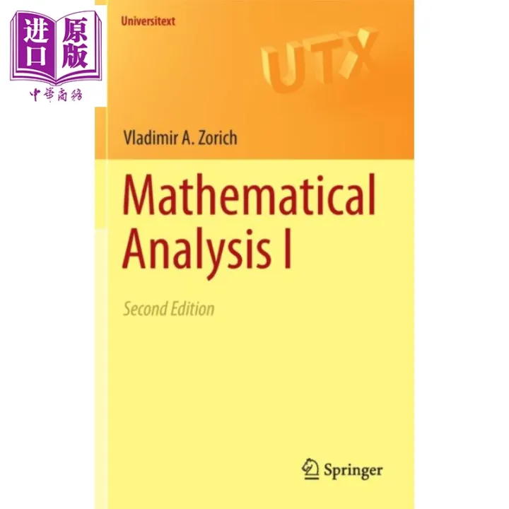 Mathematical analysis I version 2 English original mathematical ...