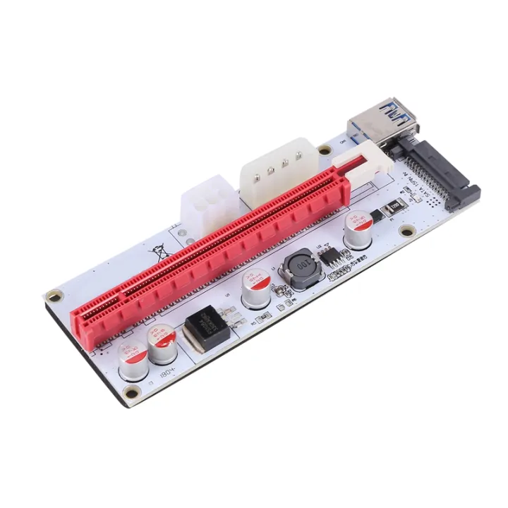 USB 3.0 Pcie PCI-E Express 1X To 16X GPU Extender Riser Card Adapter ...