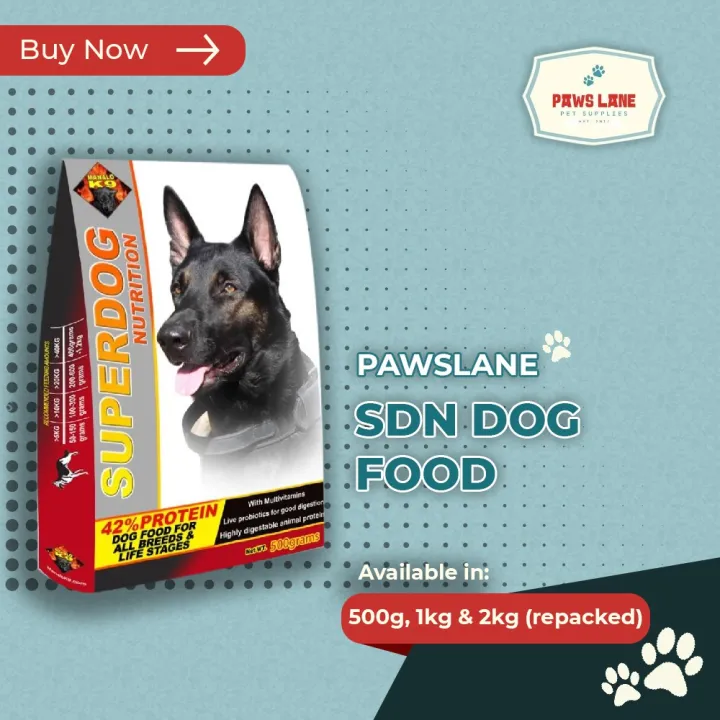 Superdog Nutrition SDN Dry Dog Food 500g, 1kg, 2kg | Lazada PH