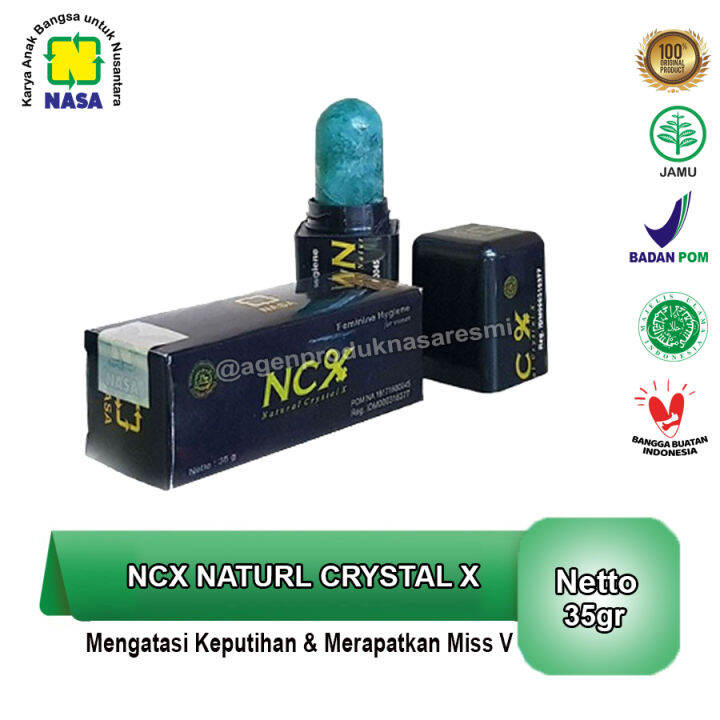 Ncx Crystal X Nasa Original Obat Keptuihan Bau Tak Sedap - Obat Kista ...
