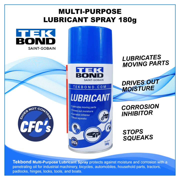 Norton Tekbond Multi-Purpose Lubricant Spray Rust Protection Remove ...