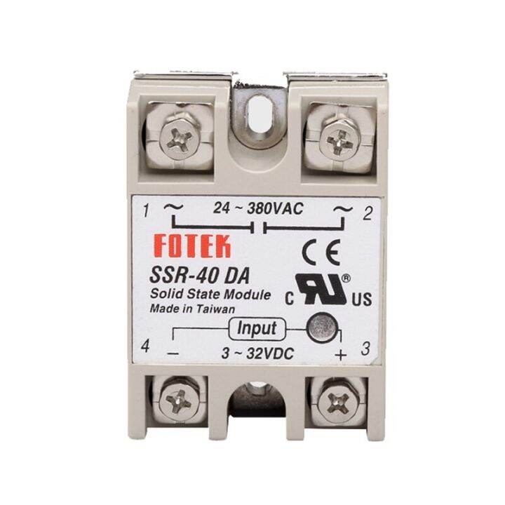 Industrial Fotek Solid State Relay Ssr 40a With Protective Flag Ssr ...