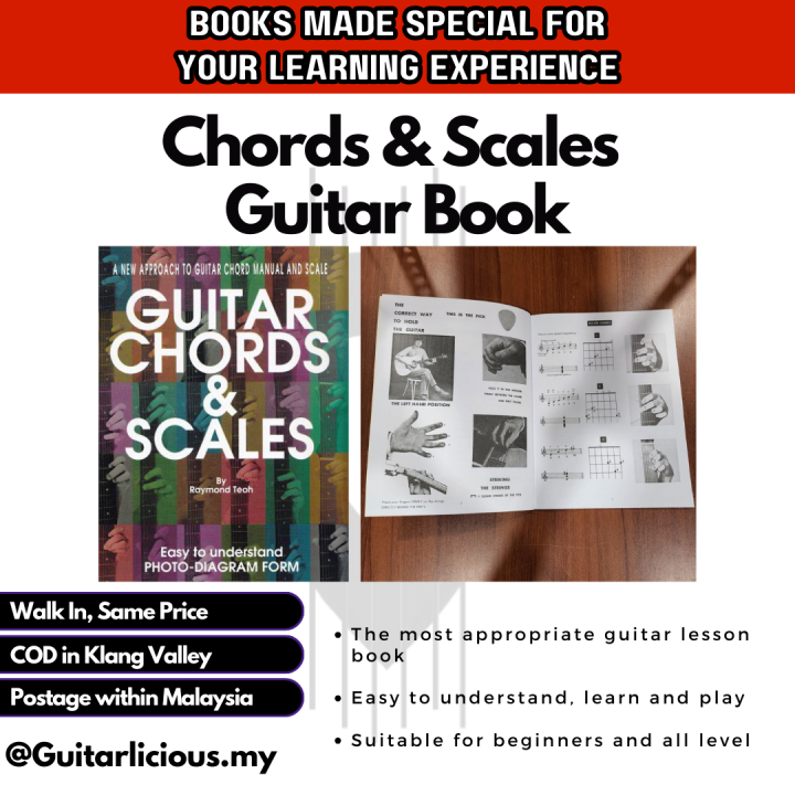 Guitar Chords & Scales by Raymond Teoh (Easy to understand, Photo ...