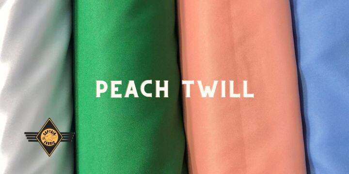 Peach Twill 60" Width (FABRIC ONLY BY YARD) | Lazada PH