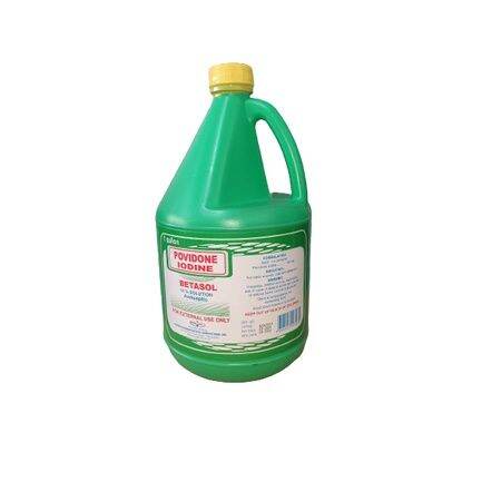 Betasol (Povidone Iodine )10% Solution Antiseptic 1Gallon. | Lazada PH