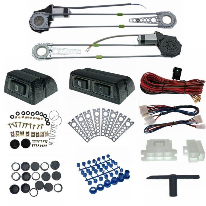 [Premium A] Universal 2 Door Car Electric Power Window Lift Regulator ...