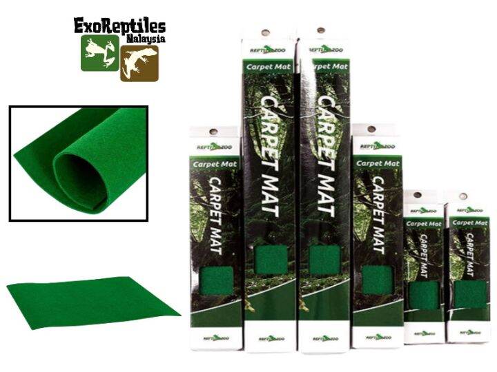 REPTI ZOO CARPET MATS (green) EC01 EC04 EC06 (1unit) | Lazada