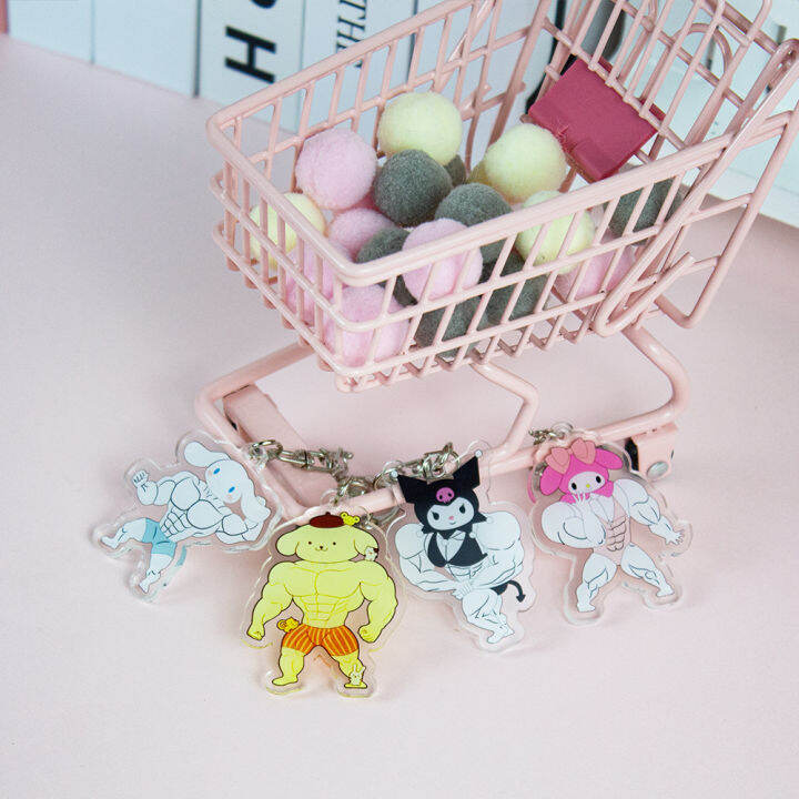 【cw】Anime Sanrio Acrylic Hello Kuromi Mymelody Cinnamoroll Kawaii ...