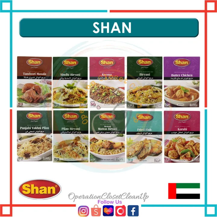 🇦🇪 Shan Masala Mix, 50g | Lazada PH