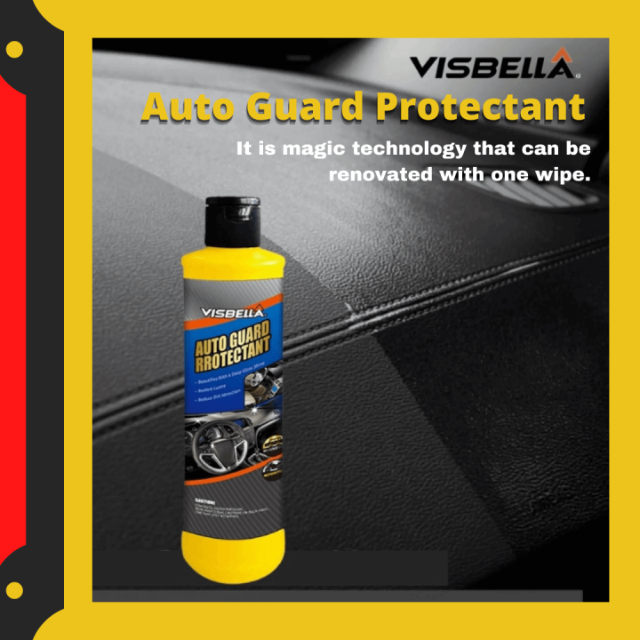 Visbella Auto Guard Protectant 300ml Clean Dry Surface Automobile Car ...