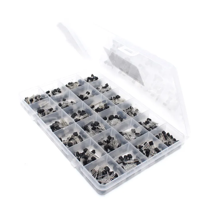 480pcs TO-92 Transistor Assortment Assorted Kit 24Values each of 20pcs BC327 BC337 BC517 BC547 ...