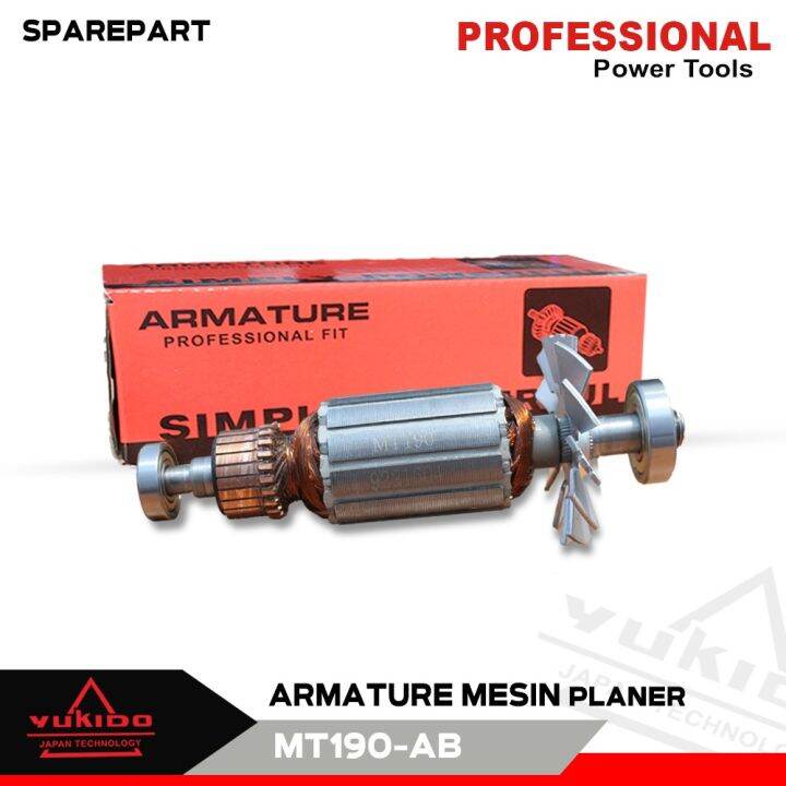 MAKTEC / YUKIDO Armature Maktec MT190 angker sugu ketam planer serut ...