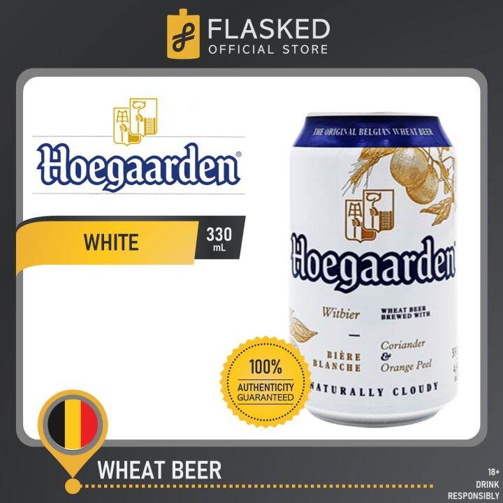 Hoegaarden White Belgian Beer 330mL | Lazada PH