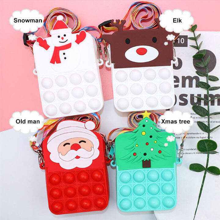 Pop Purse for Girls Mini Pop Fidget Toy for Girls Push Pop Bubble ...