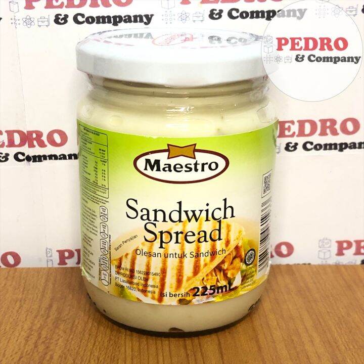 Maestro sandwich spread 225 ml - olesan roti | Lazada Indonesia