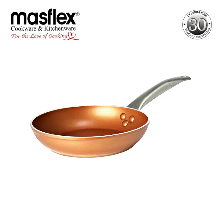 Masflex Induction Non-stick 20cm Copper Forged Frypan YE | Lazada PH