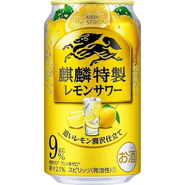 Kirin The Strong Prime Sour Lemon Alc. 9% 350ml | Lazada PH