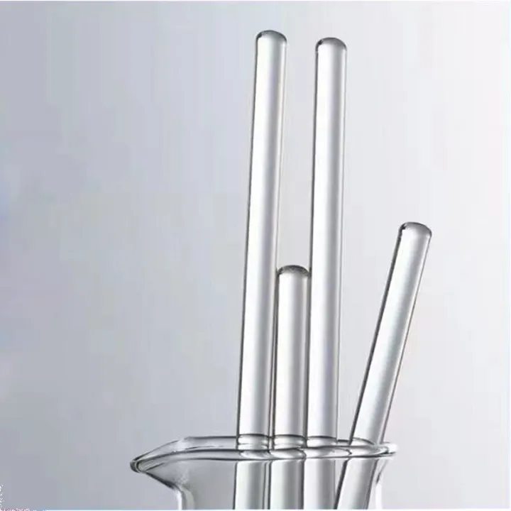 5Pcs/10Pcs Glass Mixing Rod Glass Drainage Rodtransparent Lab Stirring ...