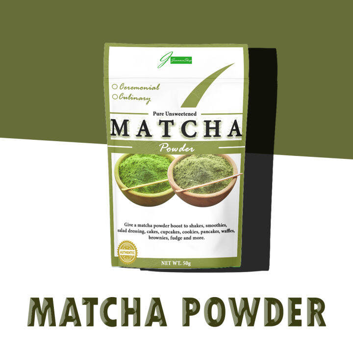 [ SULIT PACK ] UNSWEETENED PURE MATCHA POWDER | Lazada PH