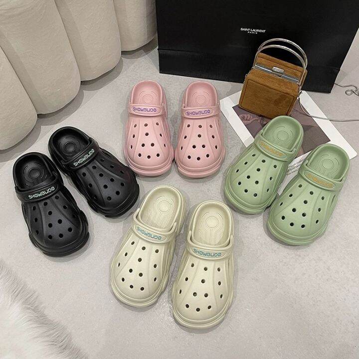 Ann.fashion รองเท้าหัวโตยอดฮิต ดีไซน์น่ารักเกาหลีสุดๆ สีพื้นน่ารักๆ ...