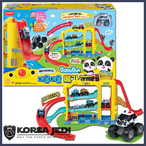 BABYBUS - Mega Jump Tower Play Set with Special Monster Police Car 1ea ...