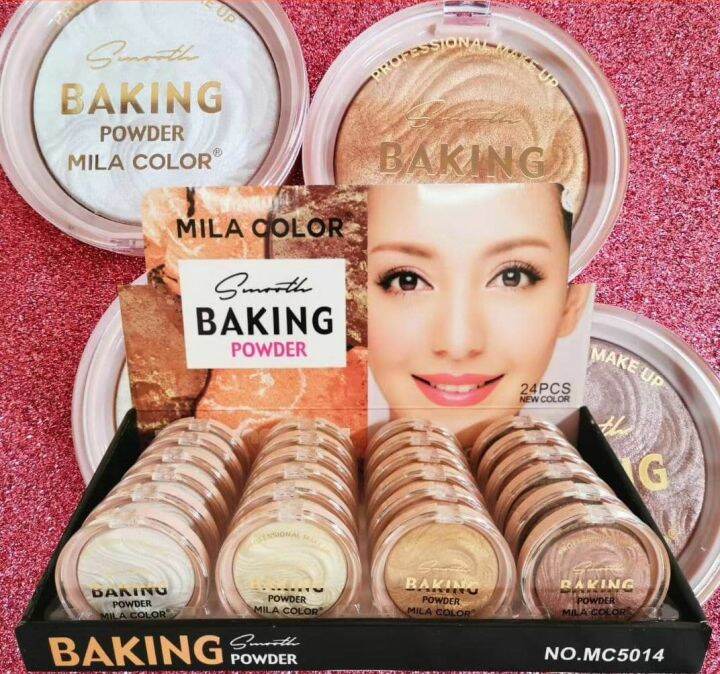 Mila Color Baking Powder Highlighter 👩 | Lazada