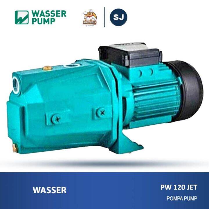 WASSER Semi Jet Pump Pompa Dangkal PW-120JET / PW120JET / PW 120 JET | Lazada Indonesia