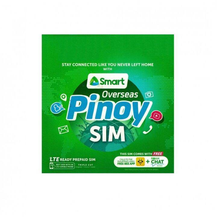 Smart Pinoy Roaming New Sim Brand New Fresh!!!(Overseas Use) | Lazada PH