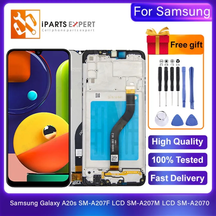 IPARTSEXPERT LCD for Samsung Galaxy A20s LCD SM-A207F LCD SM-A207M LCD ...