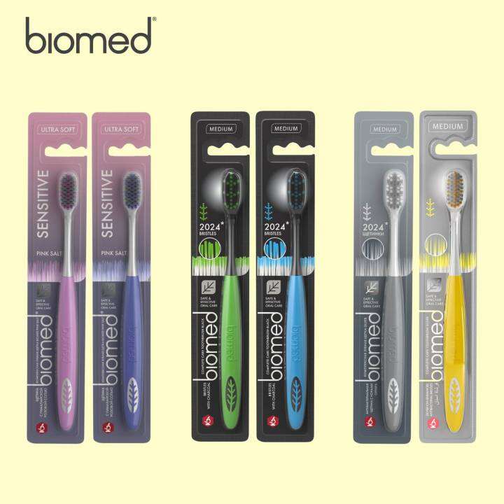 Biomed Toothbrush - Medium & Sensitive Ultra Soft | Lazada