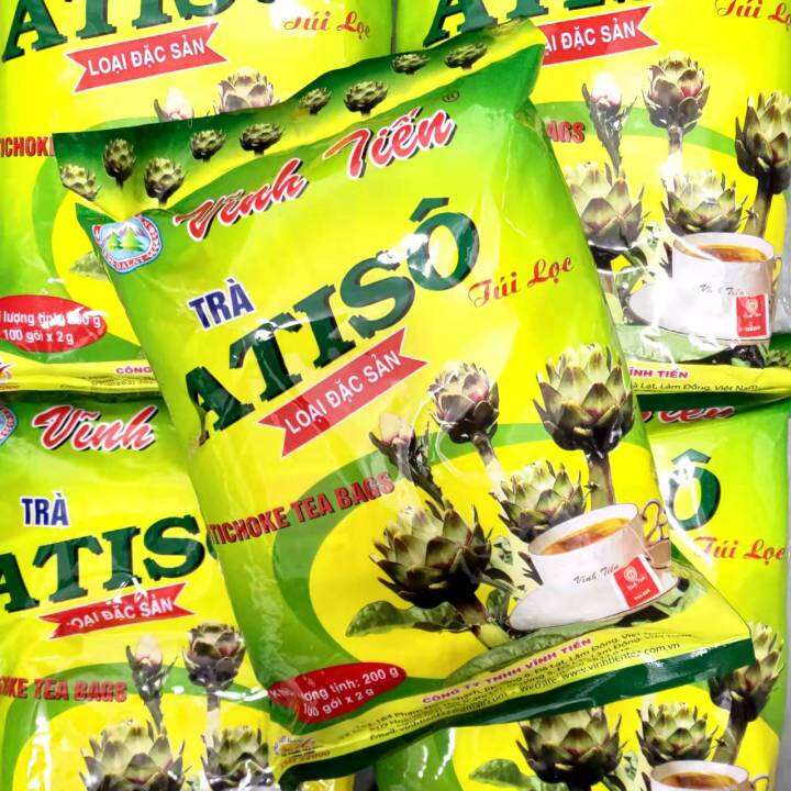 Tra Atiso Vinh Tien Artichoke Tea Bags 200g | Lazada