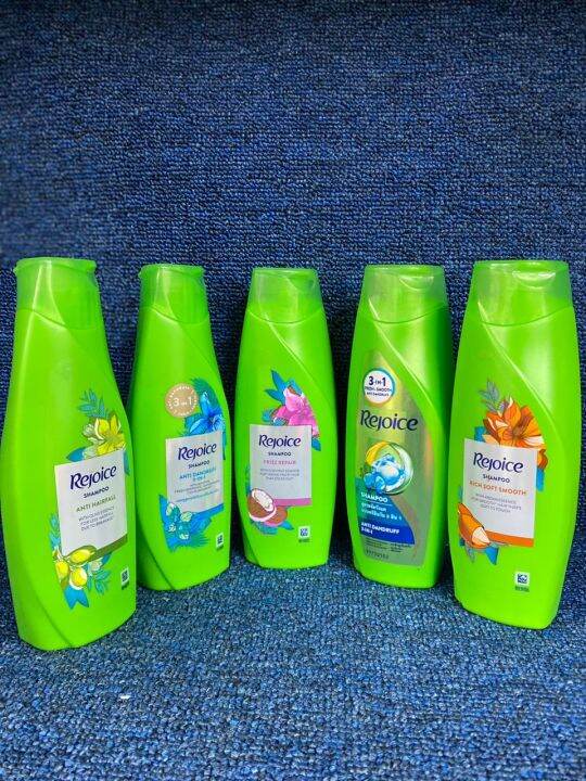 REJOICE SHAMPOO 170ML ( ANTI HAIRFALL, ANTI DANDRUFF, RICH SOFT SMOOTH, FRIZZ REPAIR) | Lazada