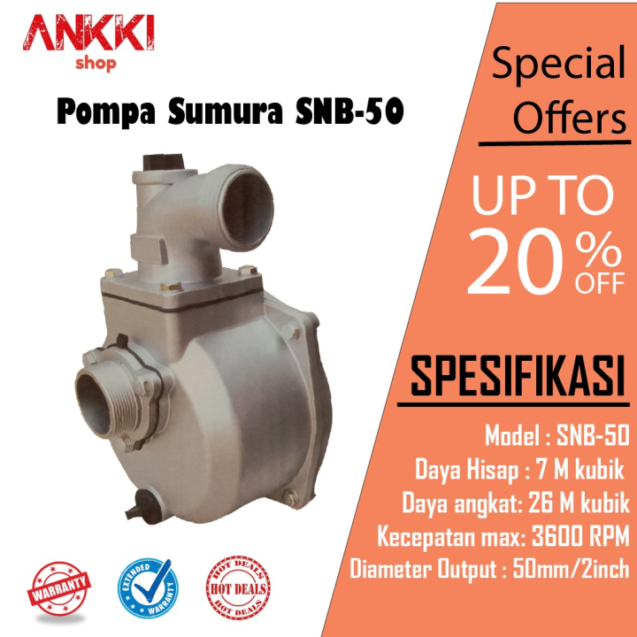 SNB50 POMPA ONLY UNTUK ALKON 2IN Body Pompa Air Alkon Waterpump 2" SNB50 SUMURA MATRIX / Bodi ...
