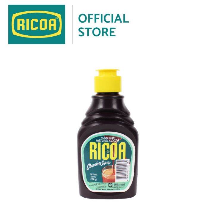 RICOA Chocolate Syrup 150 mL | Lazada PH