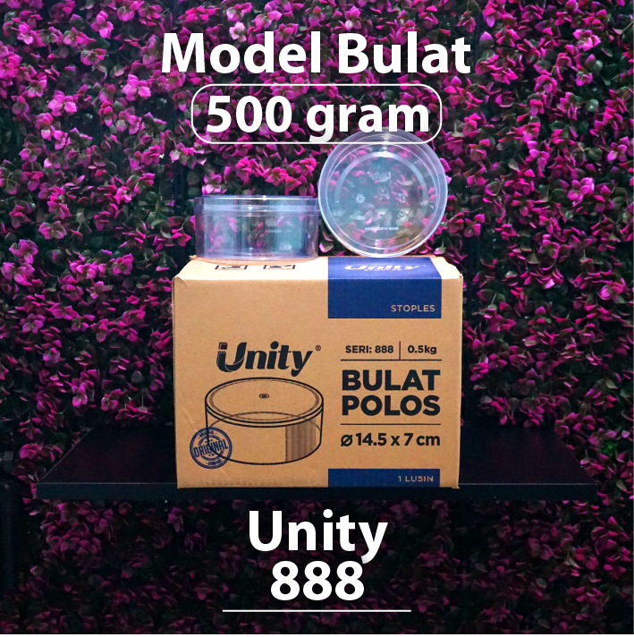 Toples Unity 888 - Model Bulat - Volume 500 gram - 0.5 kg | Lazada Indonesia