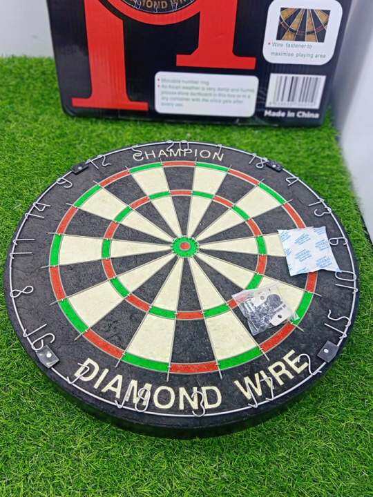 BRAND NEW CHAMPION DART BOARD DIAMOND WIRE FOR DART GAMES / GAMIT SA ...