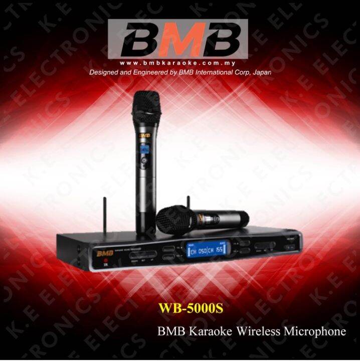 BMB WB-5000S UHF Wireless Microphone System | Lazada