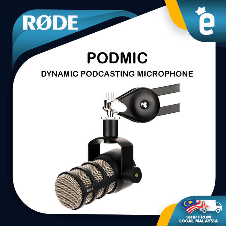 Rode PodMic rode Pod Mic Dynamic Broadcast Microphone high quality ...