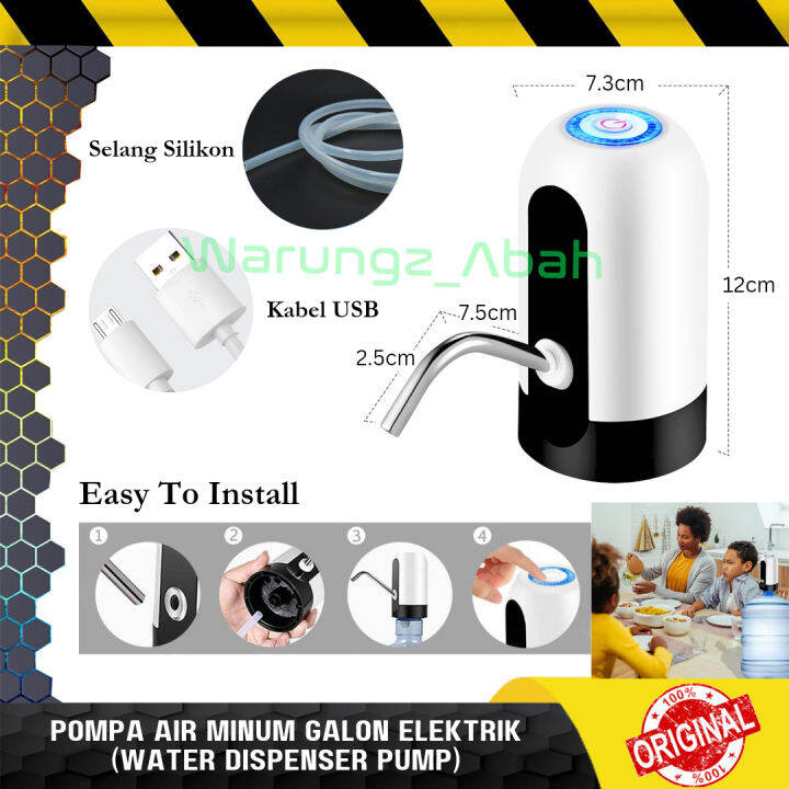 ALAT MESIN POMPA PENYEDOT PENGHISAP HISAP AIR MINUM GALON GALLON AQUA ...