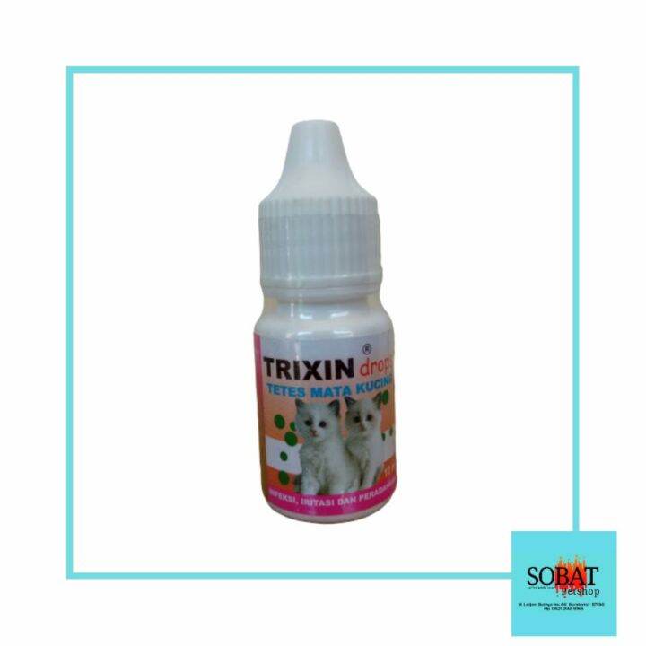 TRIXIN DROPS 30 ml | Obat Tetes Mata dan Hidung Kucing | Lazada Indonesia