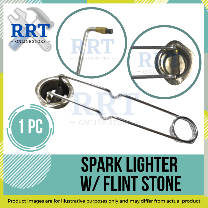 Welding Spark Lighter Igniter Acetylene Cutter Torch w/ Flint Stones ...