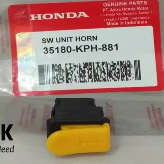 Tombol Klakson Supra X 125 Kharisma Smash | Lazada Indonesia