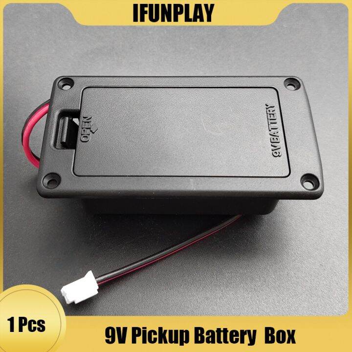 Active Bass Guitar Pickup 9V Battery Boxs 9 Volts Battery Holder/Case ...