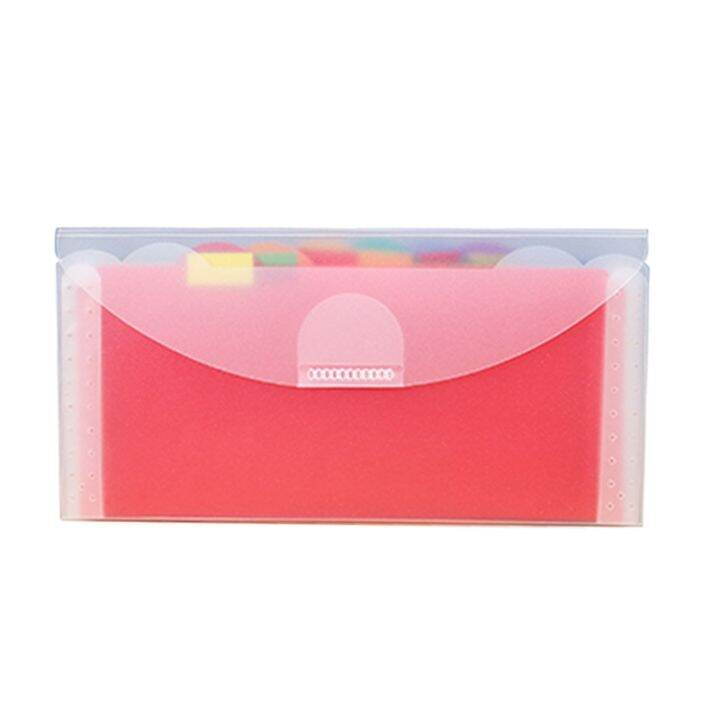 Multi-layer File Wallet Receipt Folder Bills Organizer Holder Document ...